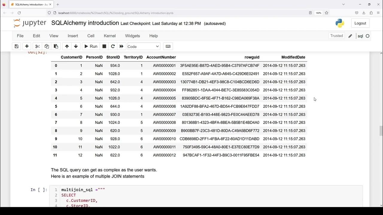 Sqlalchemy Och Mssql Youtube