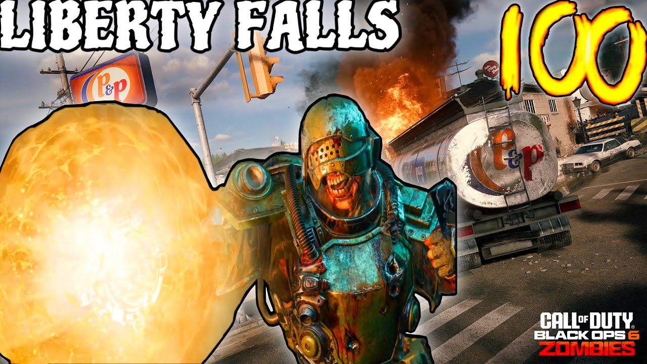 LIBERTY FALLS” ROUND 100 ATTEMPT!BEST HIGH ROUND STRATEGY BLACK OPS 6 ...