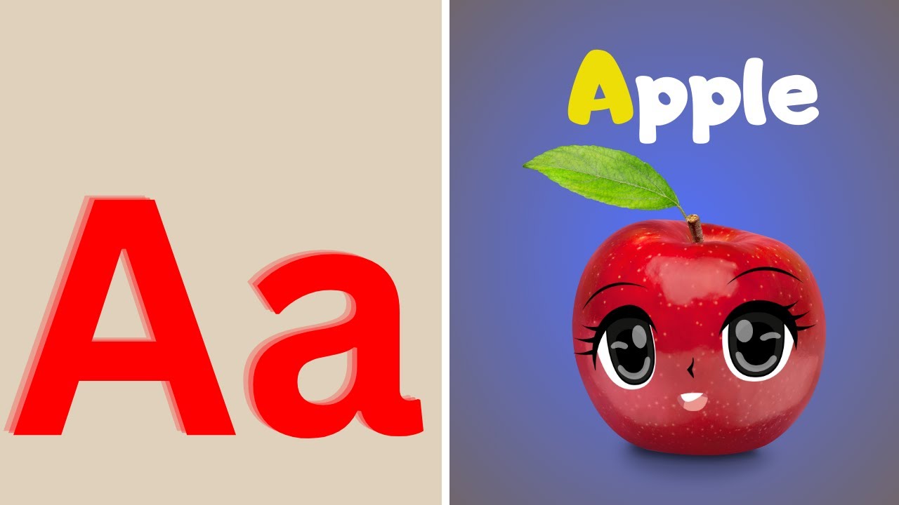 Phonics song for Toddlers | A for Apple | Phonics sounds of Alphabets A ...
