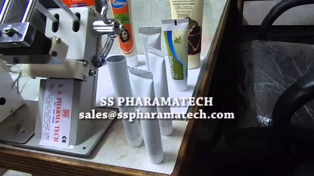 Lab model Tube sealing machine - YouTube