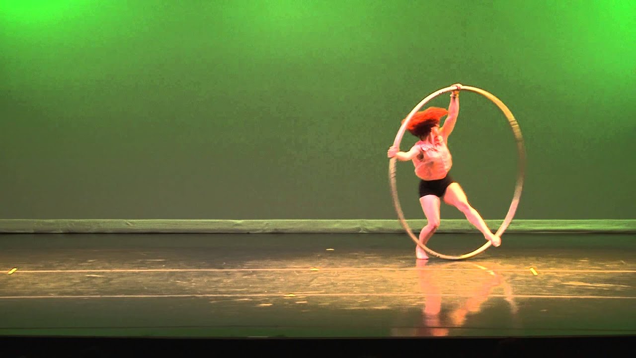 Kinetic Kristen, Cyr wheel - work-in-progress performance of 'quiet ...