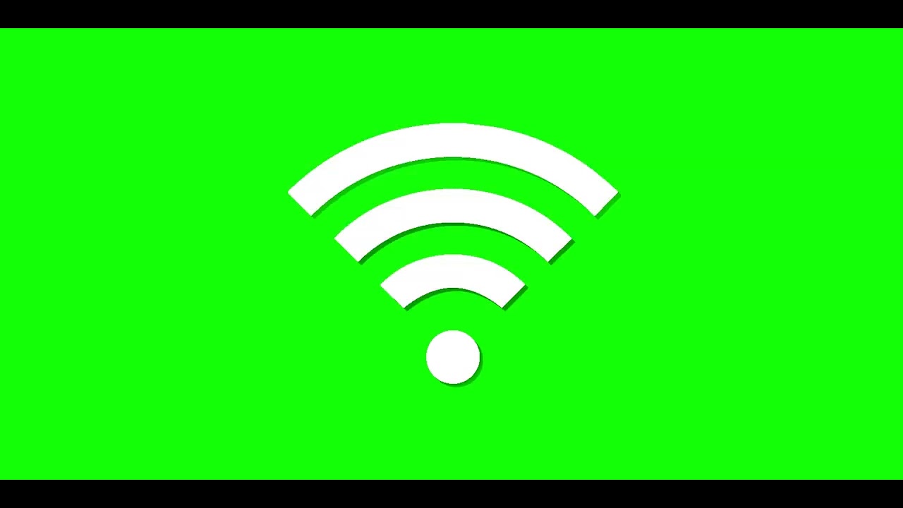 Wifi icon Animation | Green Screen HD - YouTube