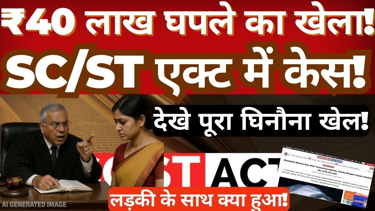 ₹40 Lakh Alleged Scam & SC/ST Act Case Explained | Full Story & Legal ...