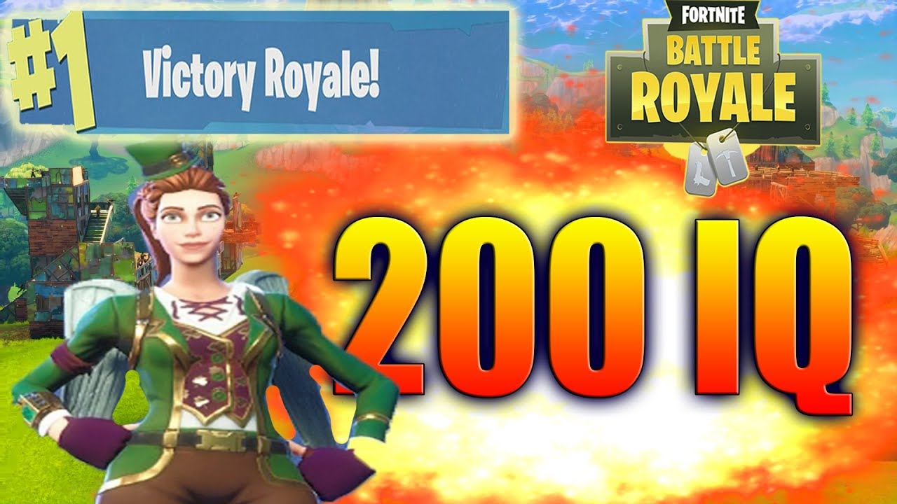 200 IQ PLAYS! - Fortnite Battle Royale - YouTube