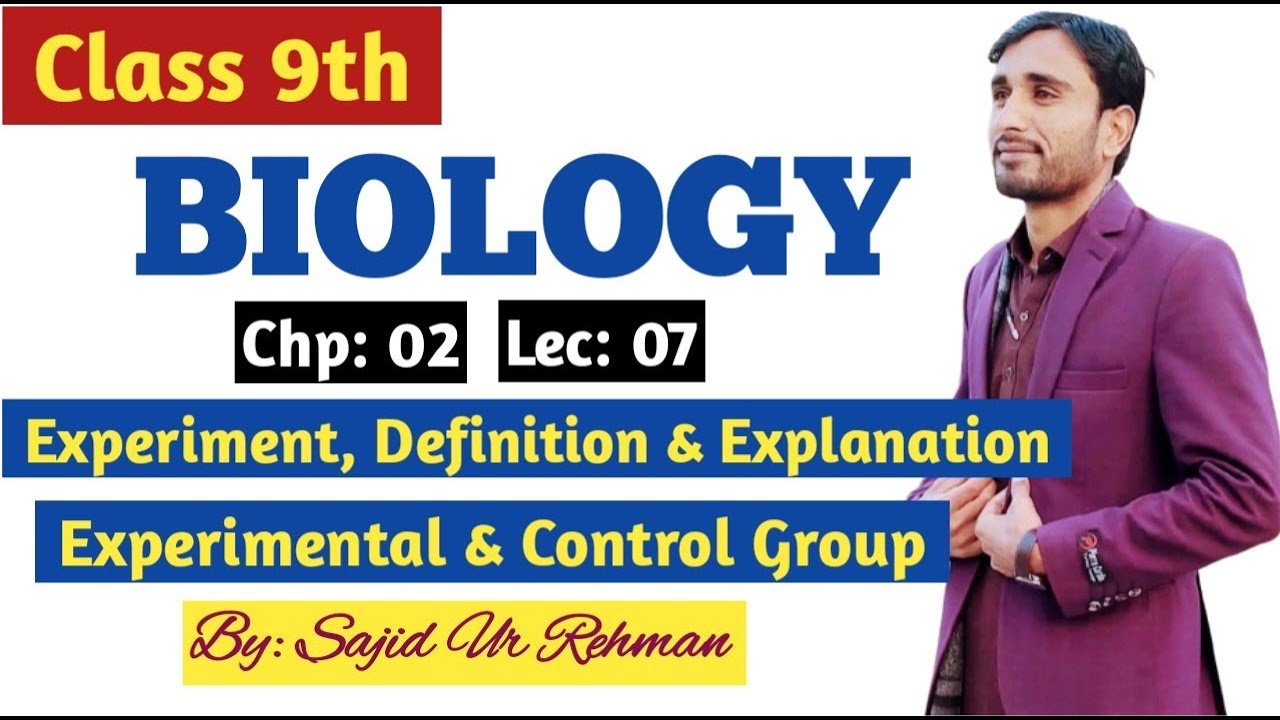 Experiment || Definition & Explanation || Experimental & Control Group ...