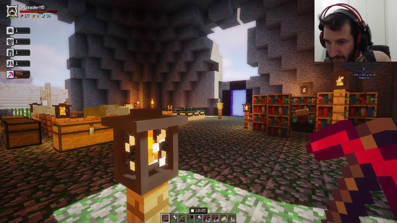 MINECRAFT COM SHADERS E MODS!!! ADVENT OF ASCENSION - VISITANDO AS ...