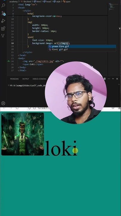 loki fire🔥 #coding - YouTube