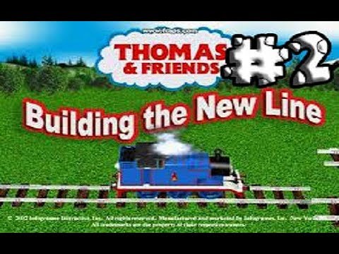 Let's Play Thomas and Friends : Building The New Line Part #2 - YouTube
