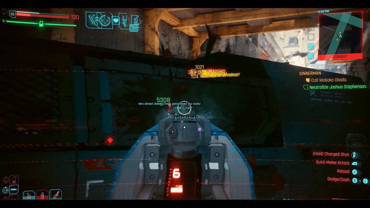 Cyberpunk 2077, Sinnerman: Neutralize Joshua Stephenson. - YouTube