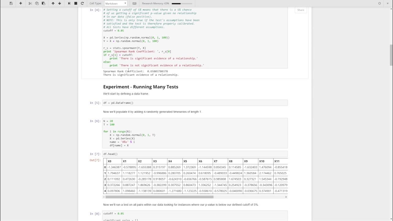 Quantopian Lecture Series: p-Hacking and Multiple Comparisons Bias - YouTube