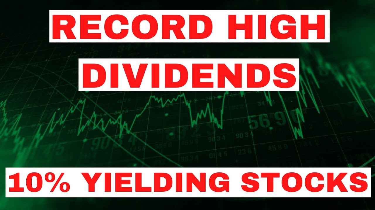 I’m Collecting Record Dividends From These 10%+ Yielding Stocks - YouTube