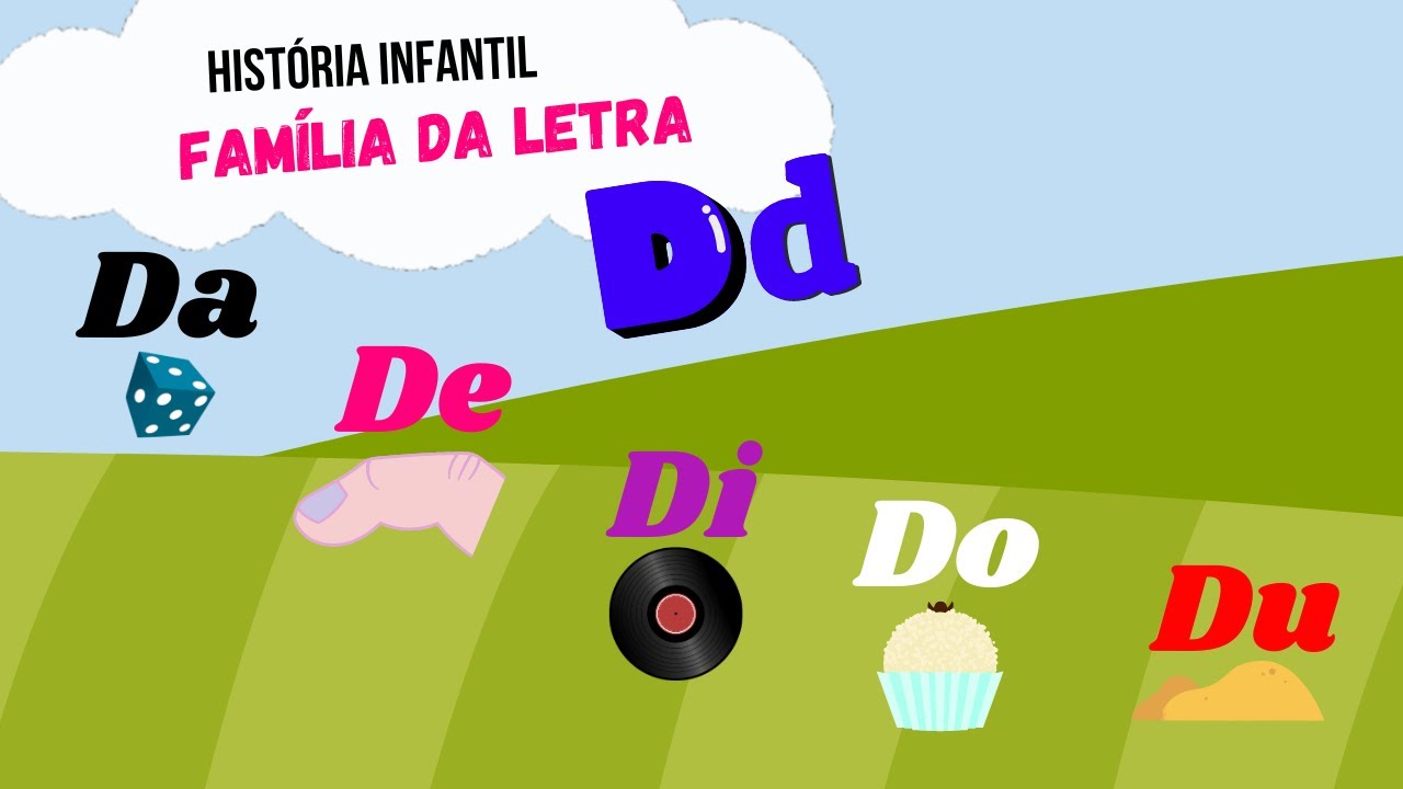FAMILIA DA LETRA D- HISTORIA INFANTIL- da/de/di/do/du-formação de ...