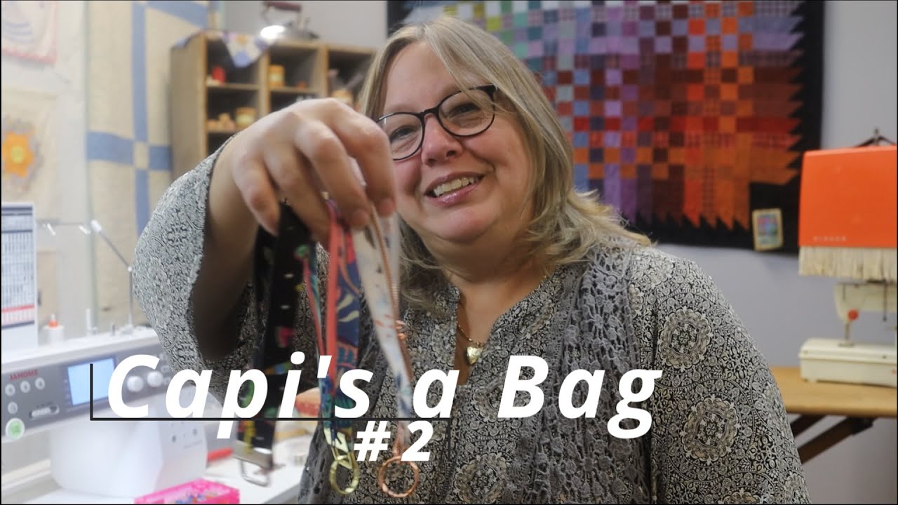 Capi's Bag Making Series #2 How to sew Fobio by Lazy Girl Designs Key ...