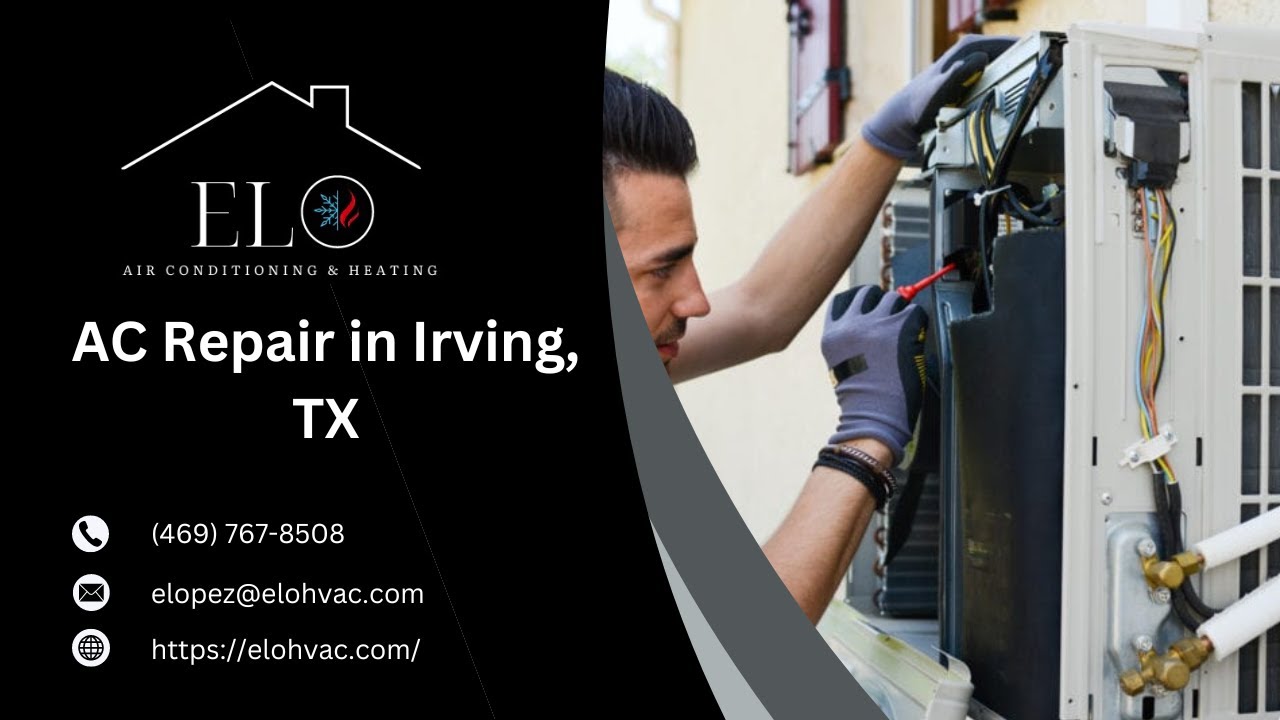 AC Repair in Irving, TX | ELO Air Conditioning & Heating - YouTube