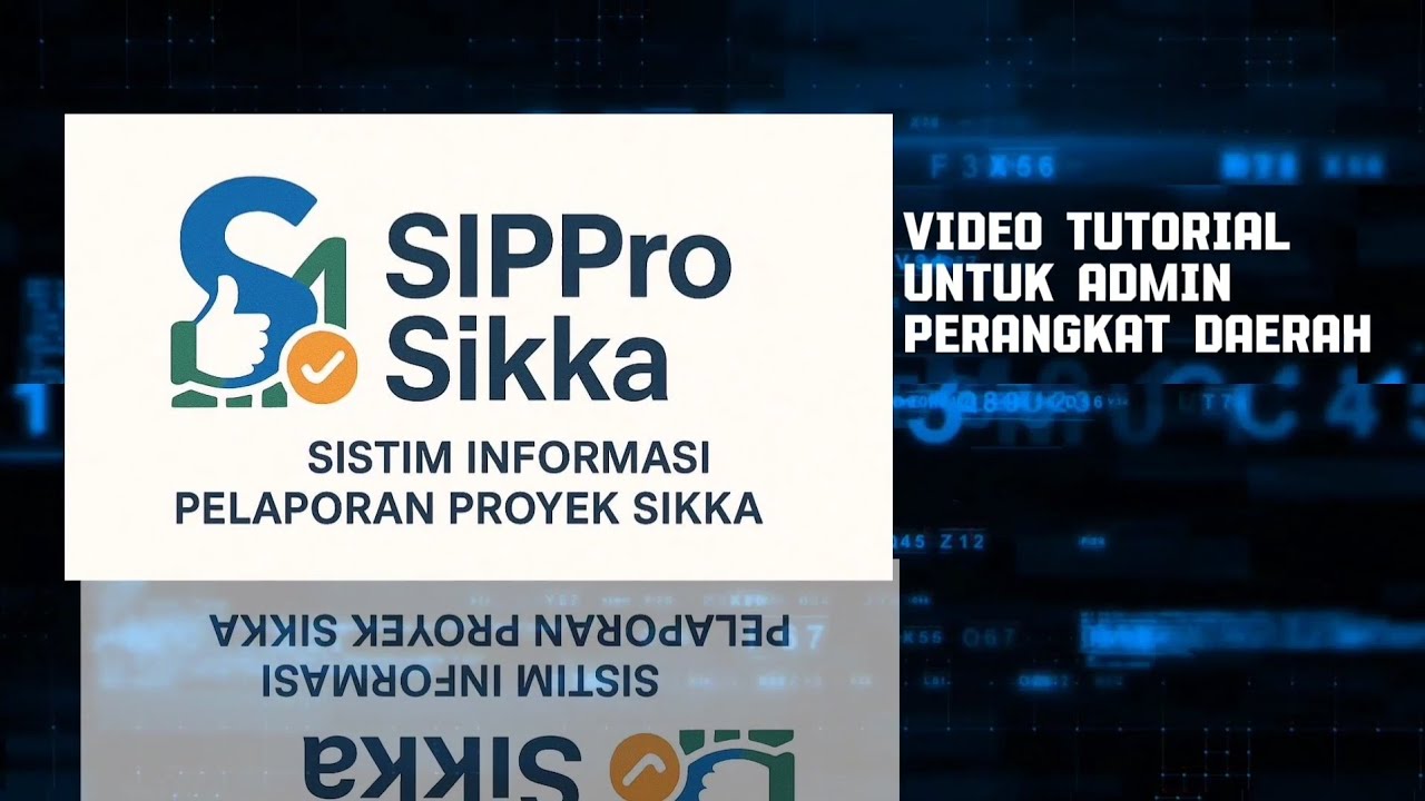 Video tutorial untuk penginputan Laporan progres Pengadaan Barang/Jasa aplikasi SIPPro-Sikka ...
