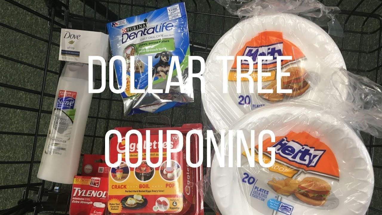 DOLLAR TREE IN- STORE Couponing! (10/4 + Printable Breakdown) - YouTube