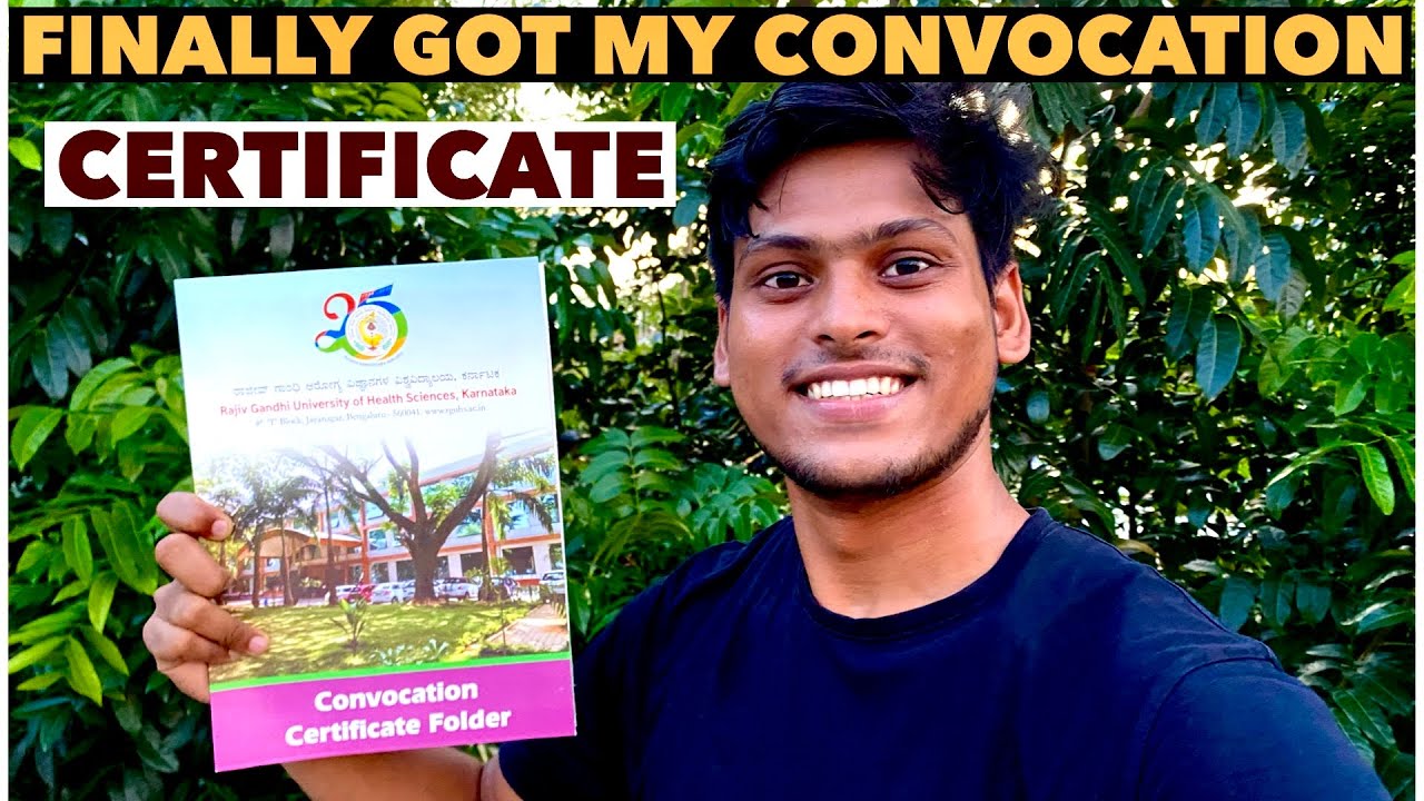 FINALLY GOT MY CONVOCATION CERTIFICATE | 👨‍🎓 CONVOCATED FROM UNIVERSITY ...
