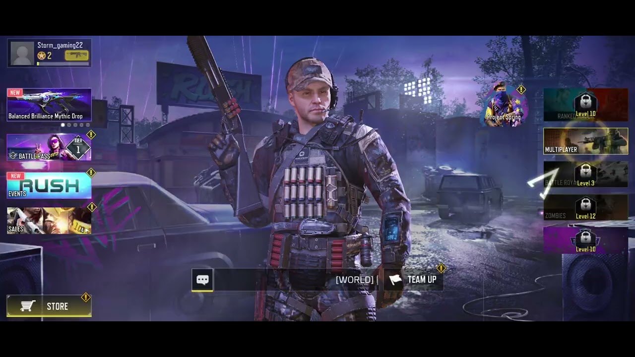 trying codm - YouTube