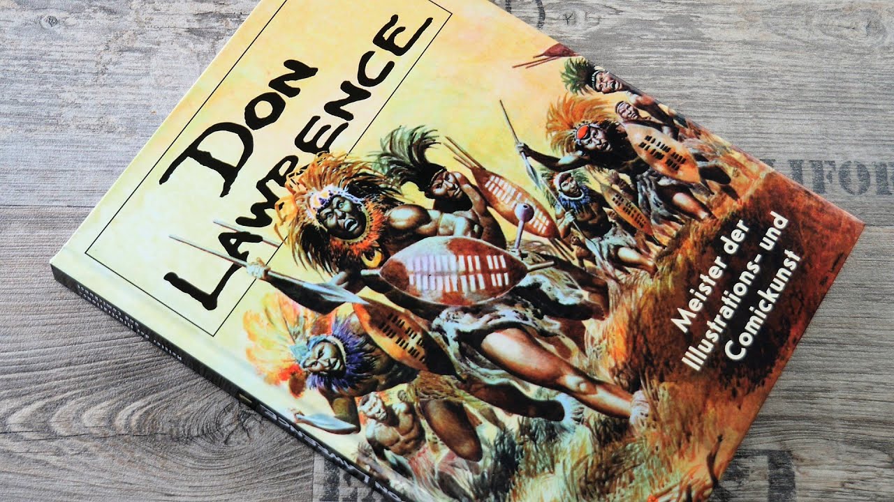 [Artbook] 'Don Lawrence' | Look in the Book | Flip Through | Trigan ...