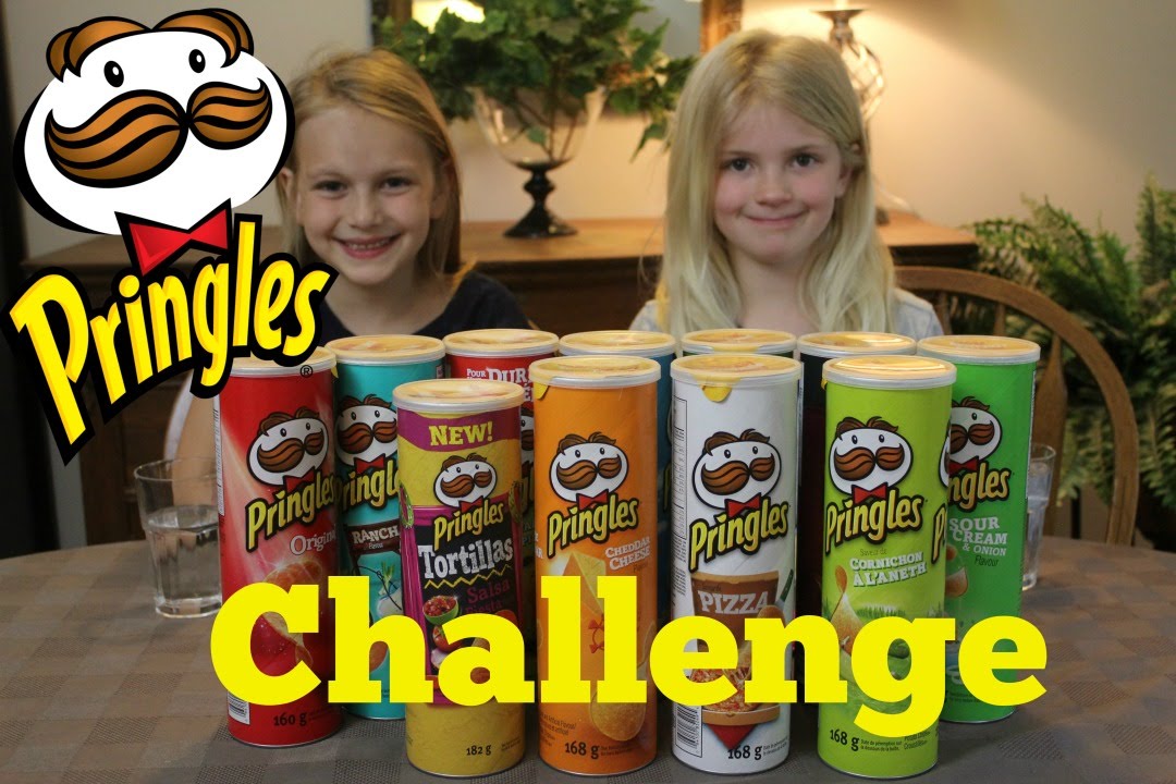 Pringles Challenge | Potato Chip Taste Test | Fun Kids Stuff - YouTube