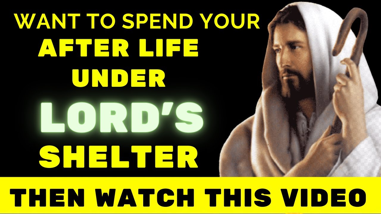 Want to spend your AFTER LIFE under LORD shelter then watch this video ...