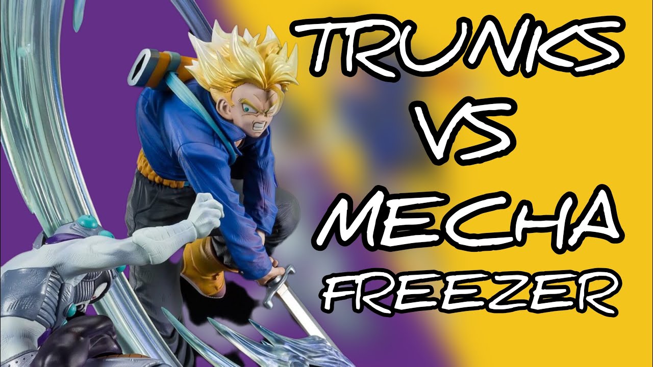 TRUNKS VS MECHA FREEZER! DRAGON BALL Z BANDAI FIGUARTS ZERO! UNBOXING E ...