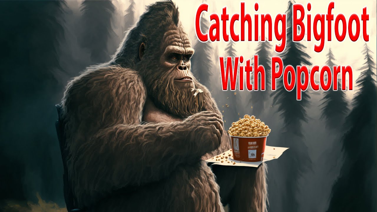 I caught Bigfoot with Popcorn! - YouTube