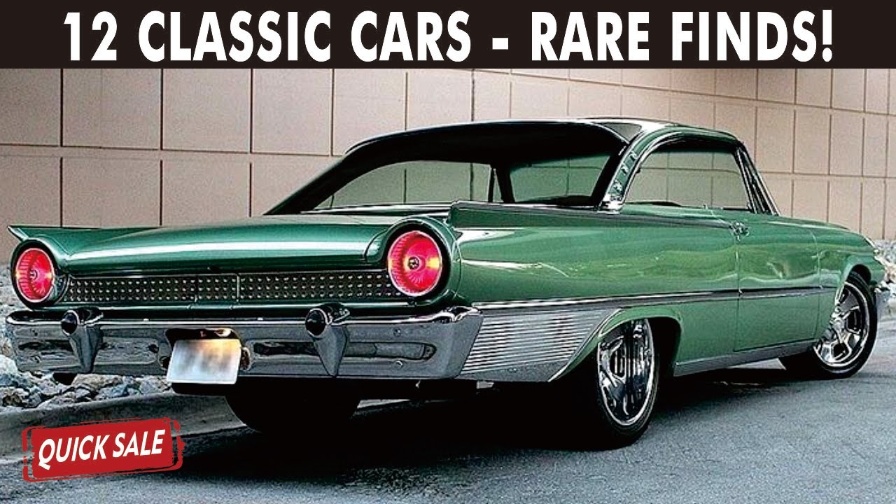 12 Affordable Classics Cars – Just $2,200 to $11,500! - YouTube