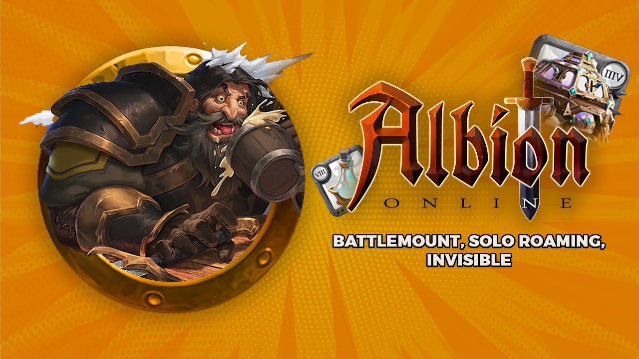 ALBION ONLINE | Battlemount, Solo Roaming, Invisible - YouTube