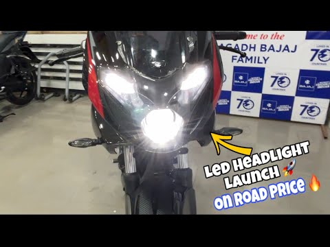 2026 Bajaj Pulsar 220F Led Headlight Launched 🚀 On Road Price Details | Full Review 