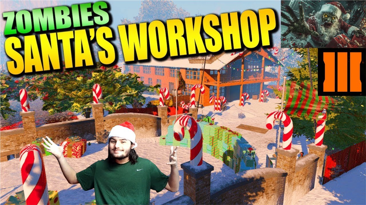 CHRISTMAS ZOMBIES!!!!! | Call of Duty Black Ops 3 Zombies Christmas Map ...