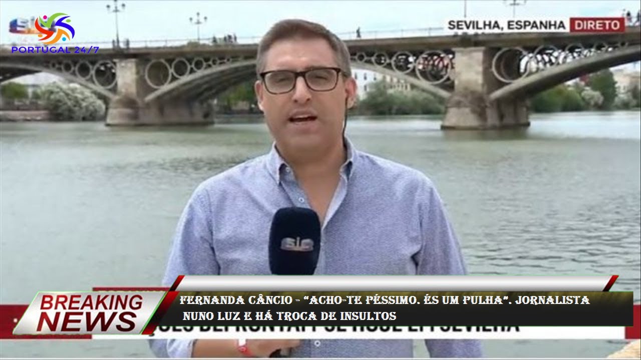 Fernanda Câncio - “Acho-te péssimo. És um pulha”. Jornalista Nuno Luz e ...