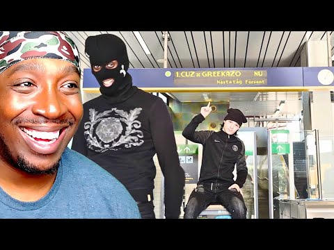 American Reacts To Cuz x Greekazo - FÖRSENT (OFFICIAL MUSIC VIDEO)