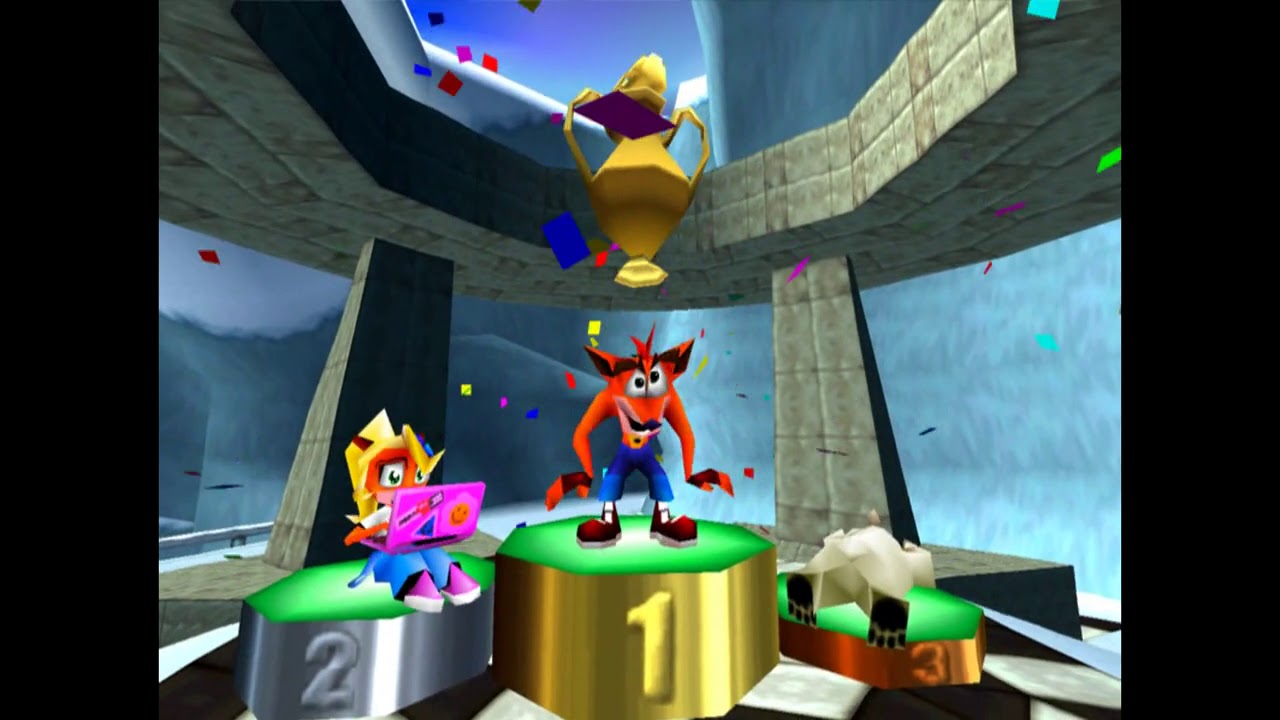 Crash Team Racing (PS1) 101% Walkthrough - Part 14 - Tiny Arena/Komodo ...