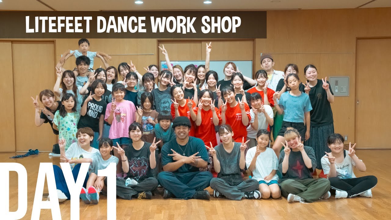 但馬ダンスフェス｜LITEFEET DANCE WORK SHOP｜DAY①｜John Vaifale｜2024/07/05 - YouTube