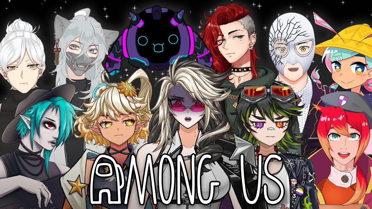【AMONG US】big collab with new and old friends LFG!!!【RU VII | HEYU ...