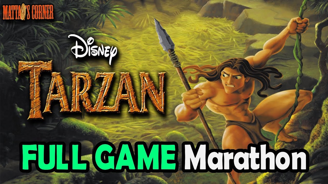 Disney's Tarzan (PS1/N64) FULL GAME Marathon - YouTube