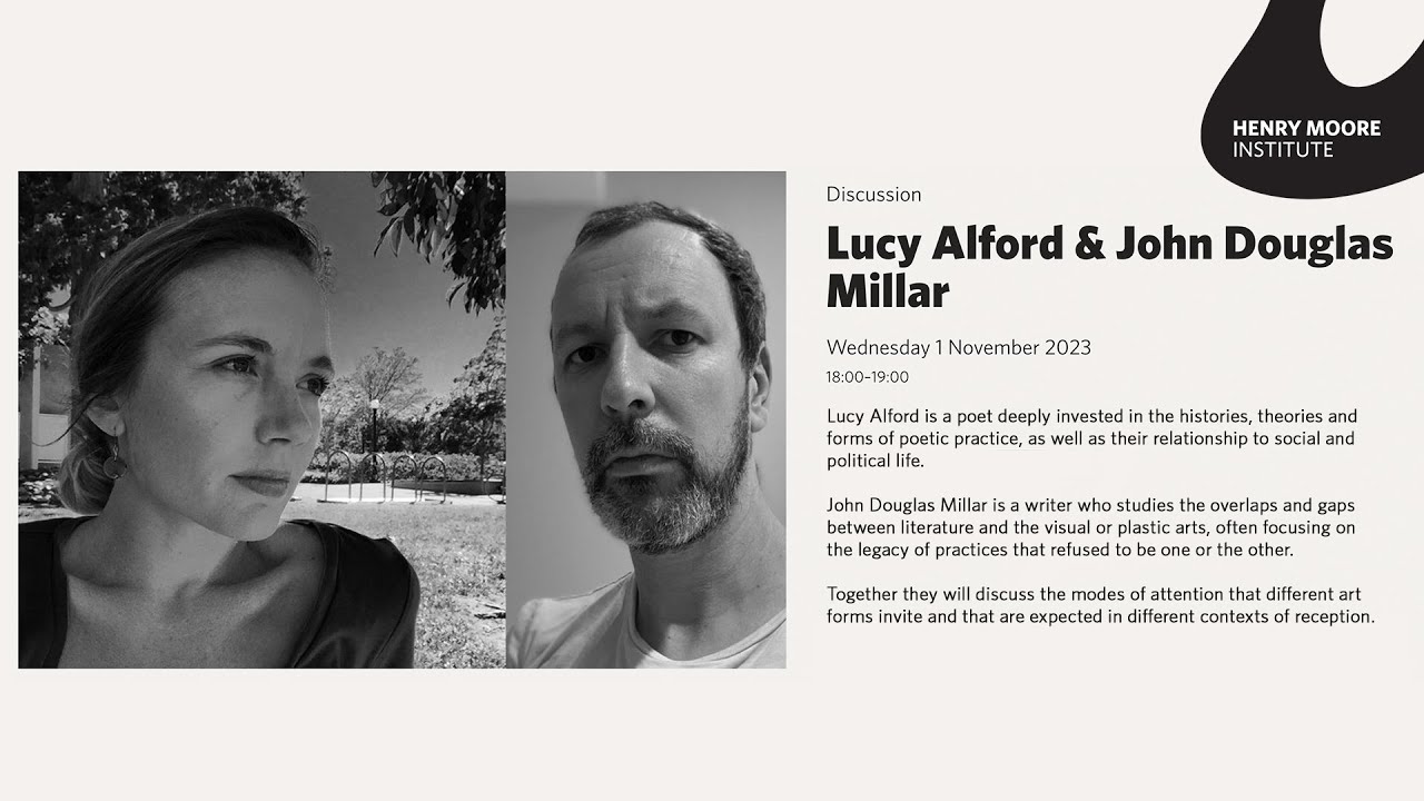 Weight of Words: Lucy Alford & John Douglas Millar - YouTube