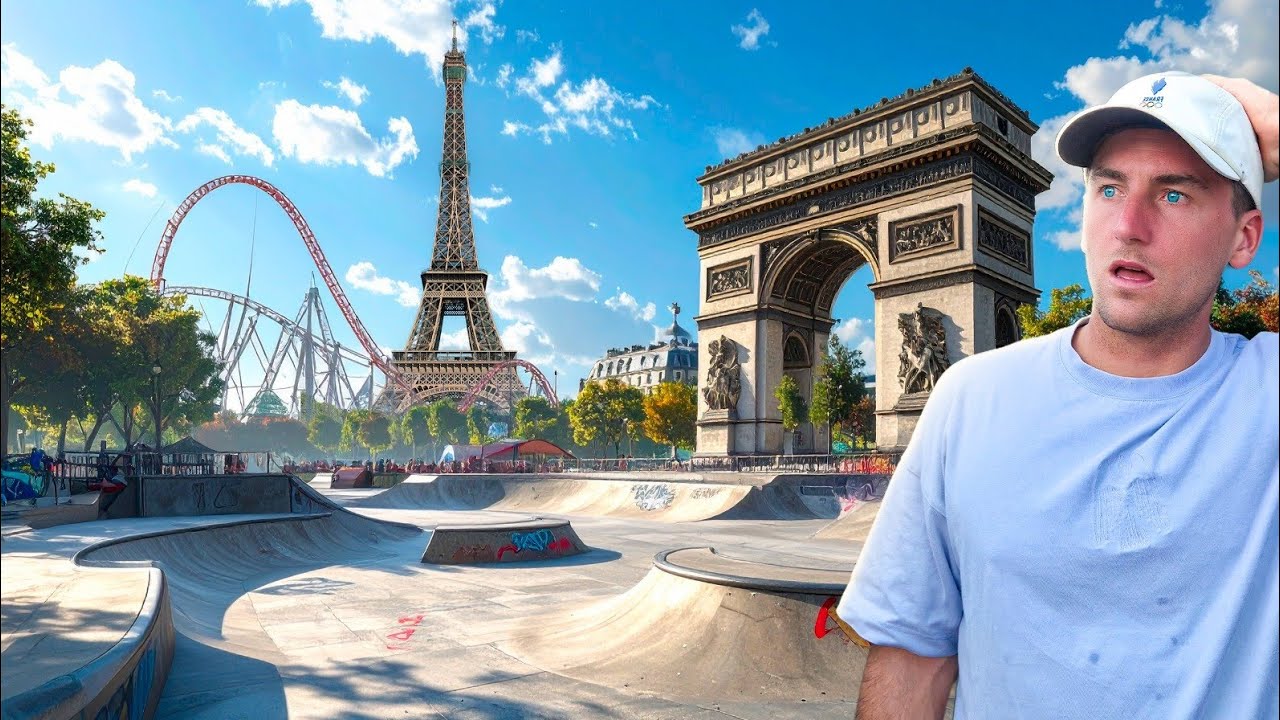 JE TEST LES NOUVEAUX SKATEPARKS DE PARIS #TDF2 ep5 - YouTube