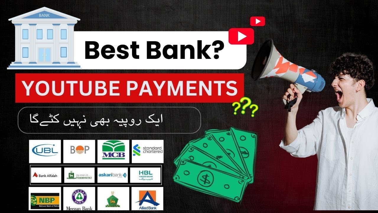 Best Bank For YouTube Payment | youtube bank account kaise banaye ...