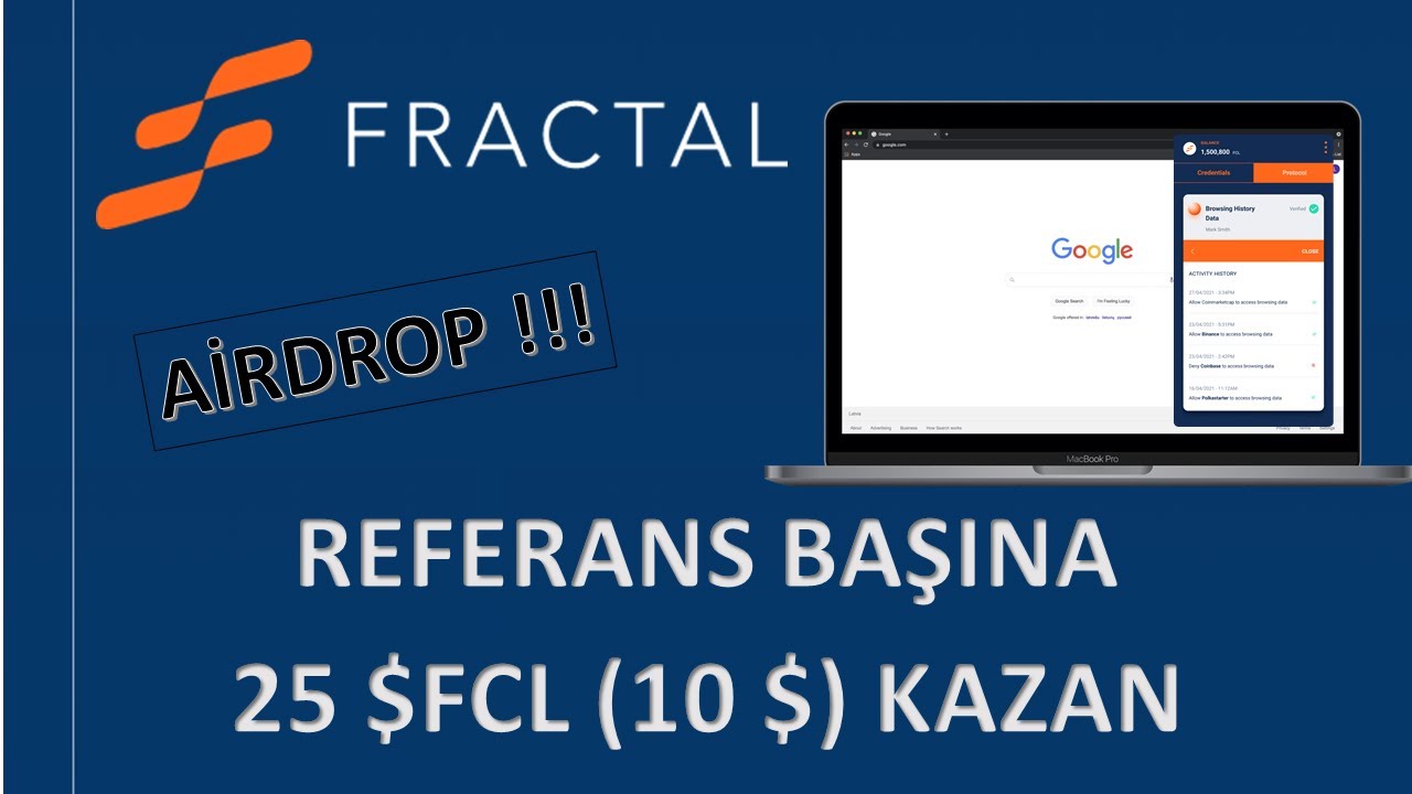 Fractal Platformu Referans Başına 25 $FCL Token (10 $) Dağıtıyor ...