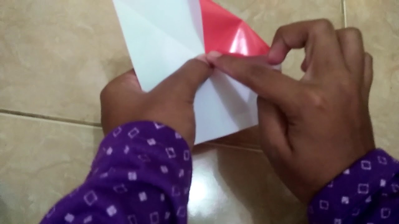 Cara membuat mainan jari tangan,menggunakan origami Sangat mudah dan ...