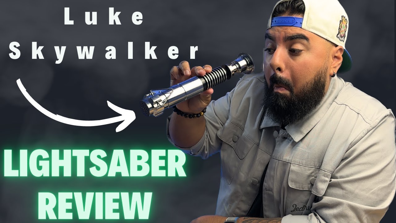 LUKE SKYWALKER LIGHTSABER REVIEW! (Imperial Workshop Revenant Hilt ...