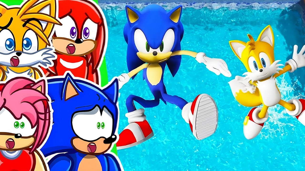 Sonic vs 1,000,000 Feet Fall! - YouTube