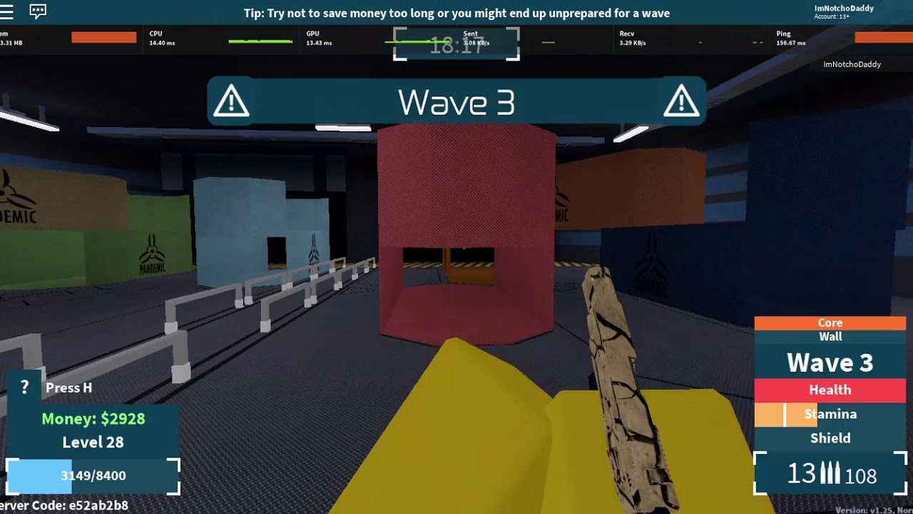 ROBLOX Zombie Blitz (part 1) - YouTube