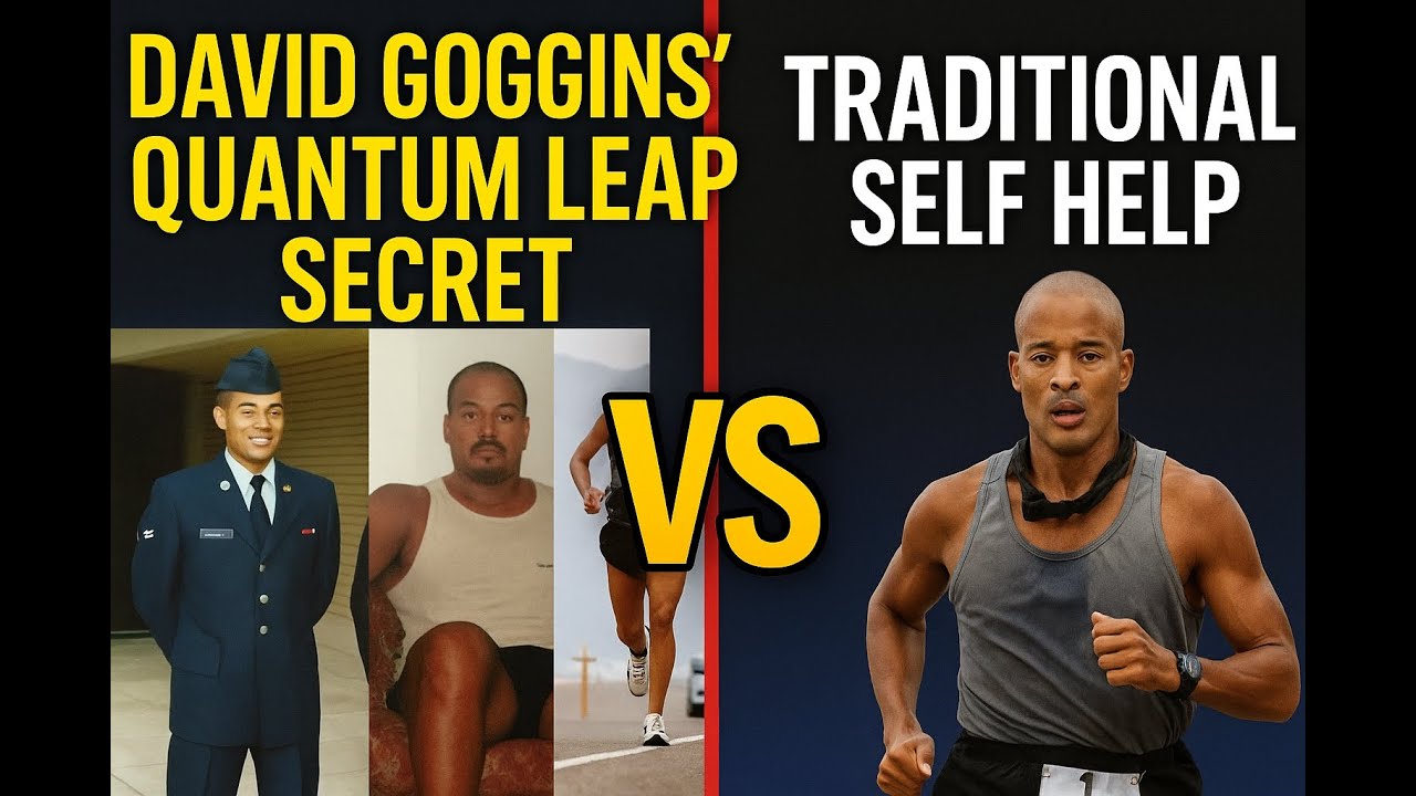 David Goggins' QUANTUM LEAP Secret vs. Traditional Self Help - YouTube