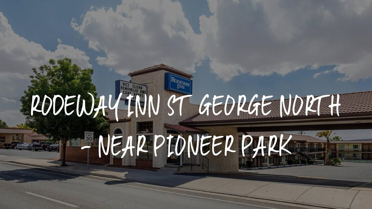 Rodeway Inn St George North - Near Pioneer Park Review - St. George ...