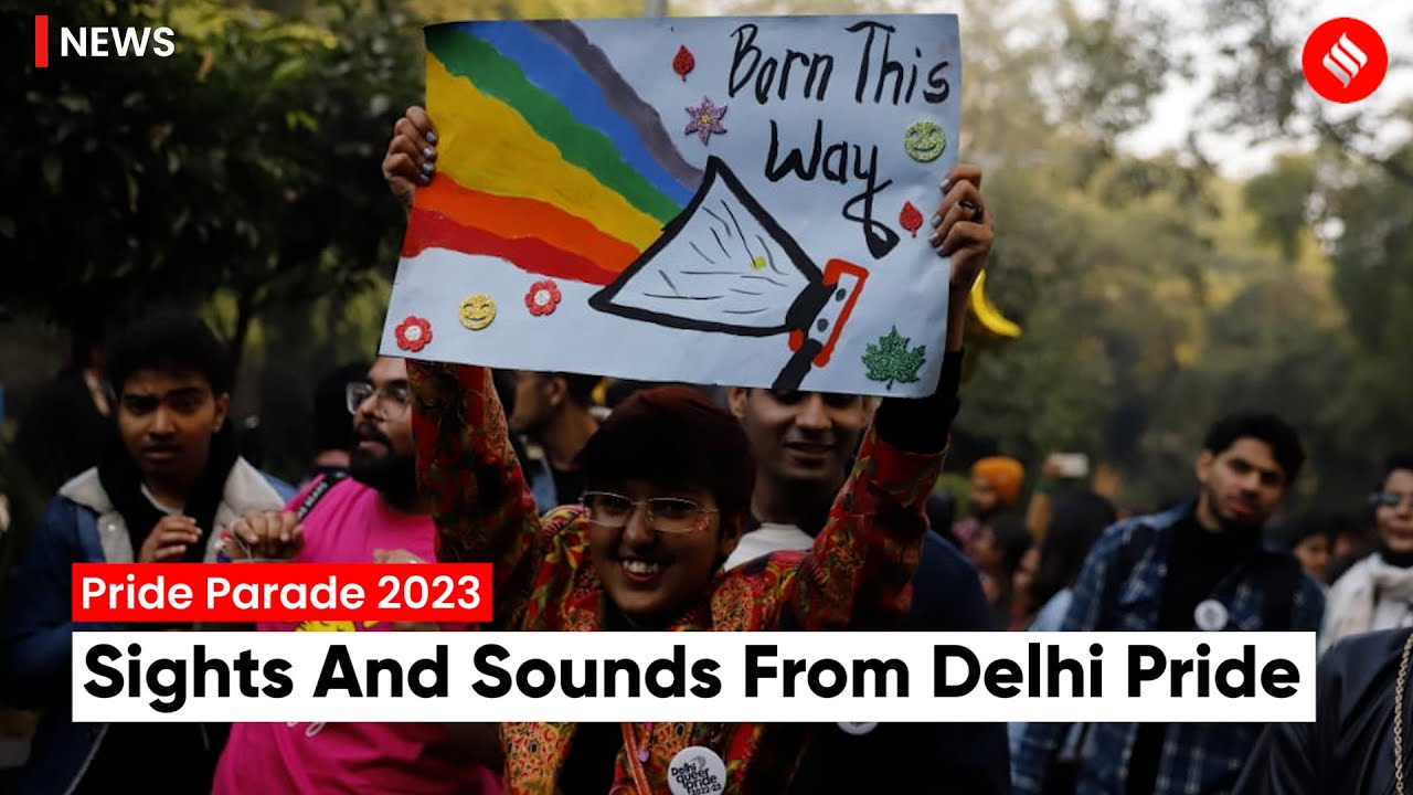 Here are sights and sounds from Delhi Pride 2023 - YouTube