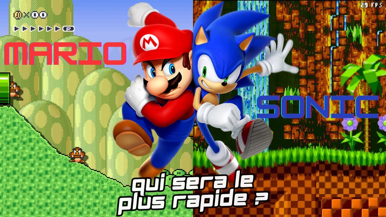 Mario 3 VS Sonic 3 Qui sera le plus rapide ? - YouTube