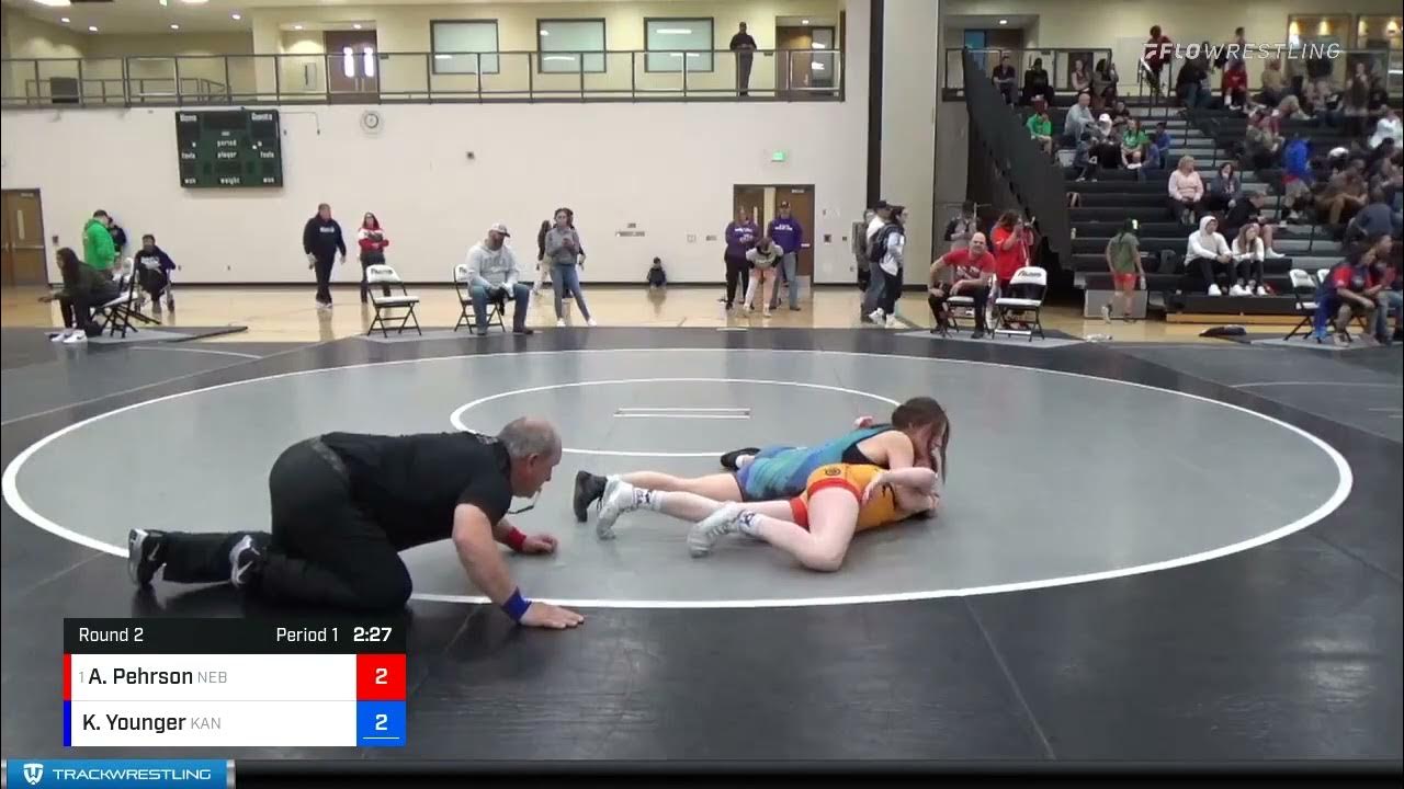 122 Lbs Round 2 - Alexis Pehrson, Nebraska Vs Kailyn Younger, Kansas C577 - YouTube